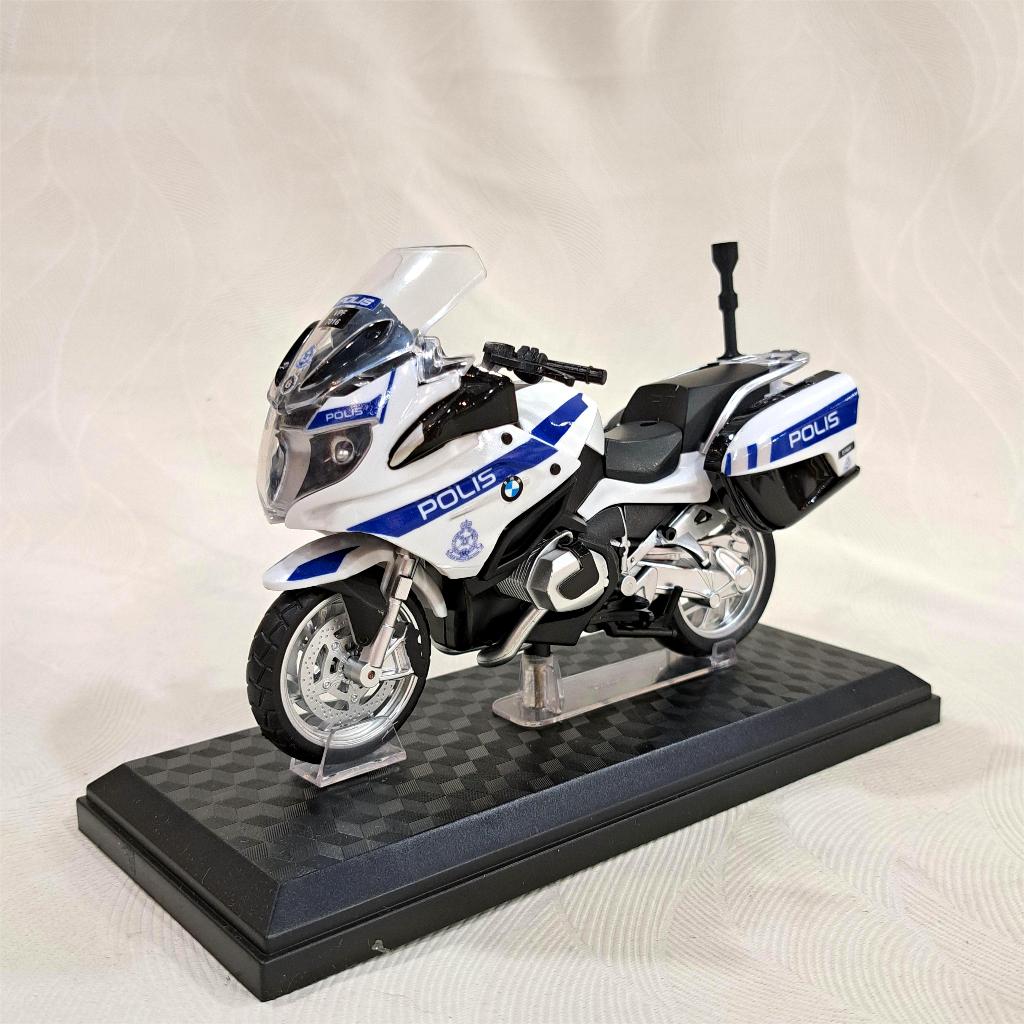 MOTO POLIS TRAFIK 1:12 Motosikal Polis Diraja Malaysia JSPT Traffic ...