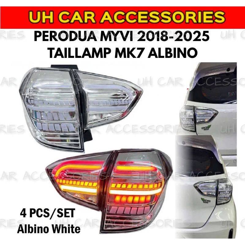 Perodua Myvi MK7 Gen3 FL 2018 - 2025 Tail Lamp Design Dynamic With ...