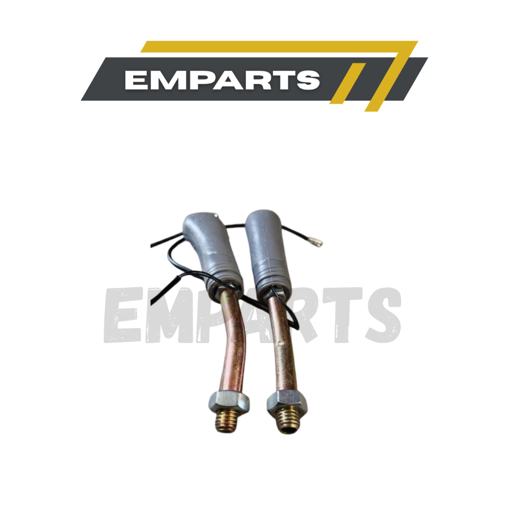 1 PAIR EXCAVATOR HITACHI EX100 EX120 EX200 PILOT HANDLE JOYSTICK ROD ...