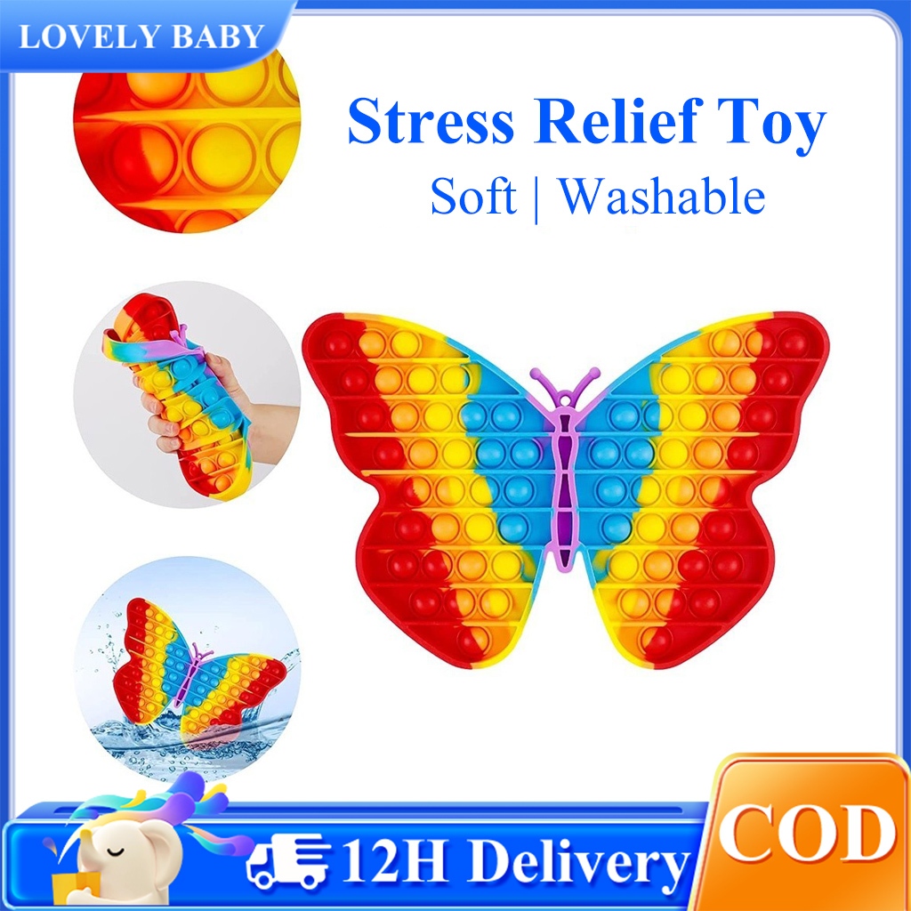 Kids Stress Relief Toy Pop it Besar Among Toy Gift Large Fidget Sensory ...