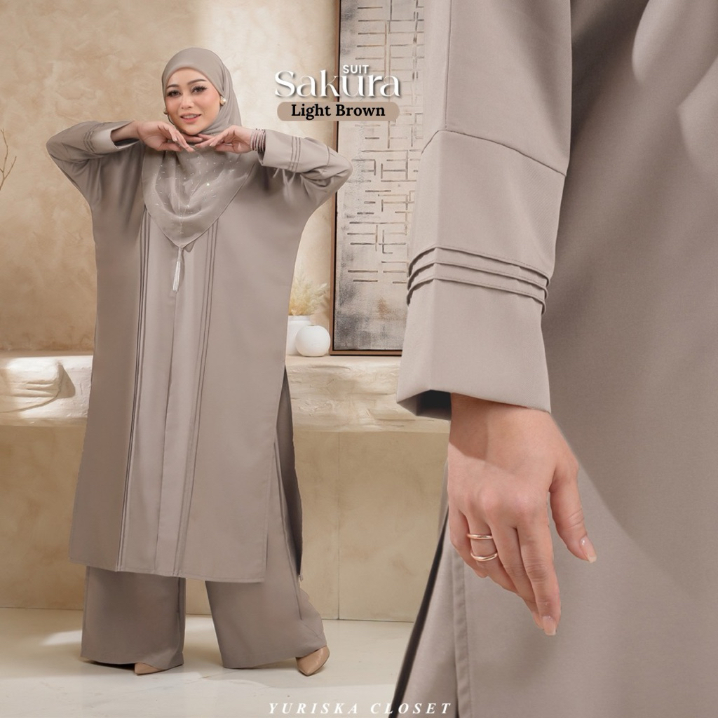 YURISKA CLOSET - Suit Sakura Japanese Cotton Set Baju Dan Seluar ...