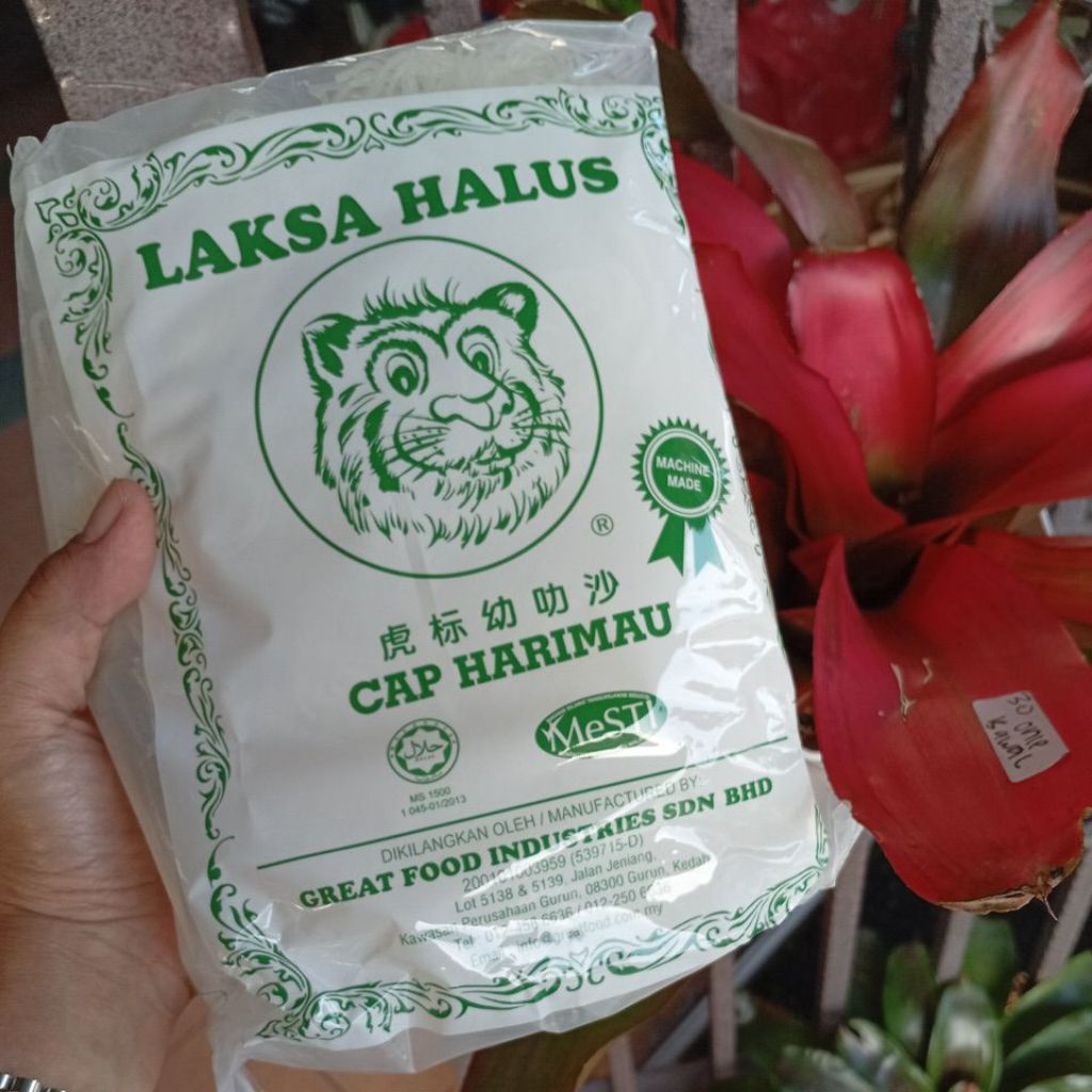 LAKSA KERING CAP HARIMAU 450G PER PACK | Shopee Malaysia
