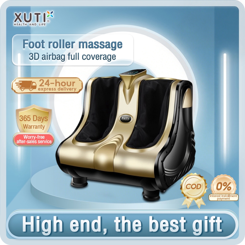 XUTI Foot Massager Electric Heating Foot Massager Knead Rolling ...