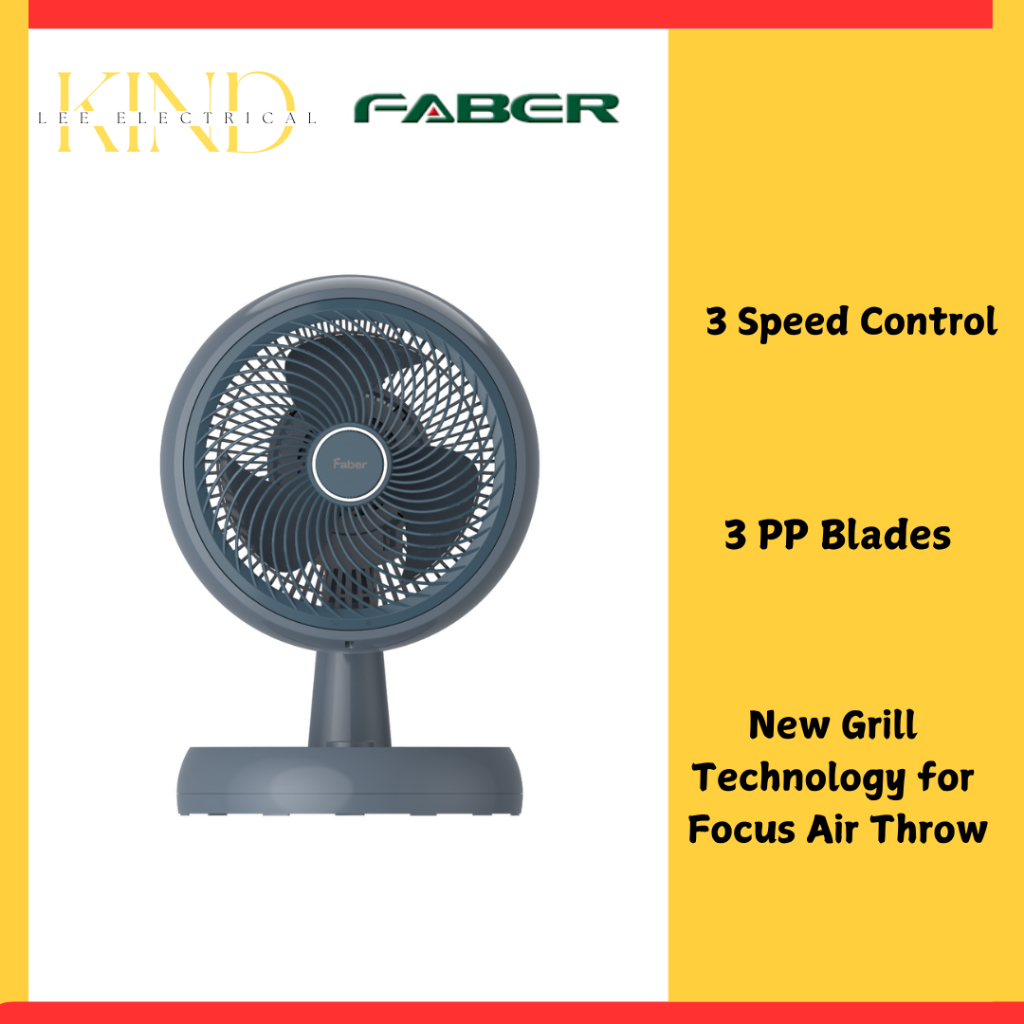 Faber 8''inch Table Fan FTF SCENTO C5211 | Shopee Malaysia