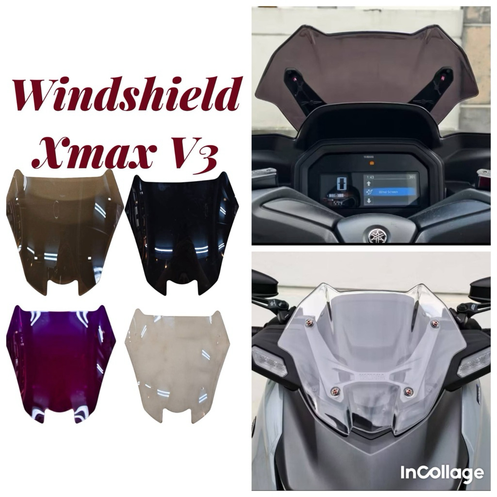 WINDSHIELD XMAX V3 COLOUR | Shopee Malaysia