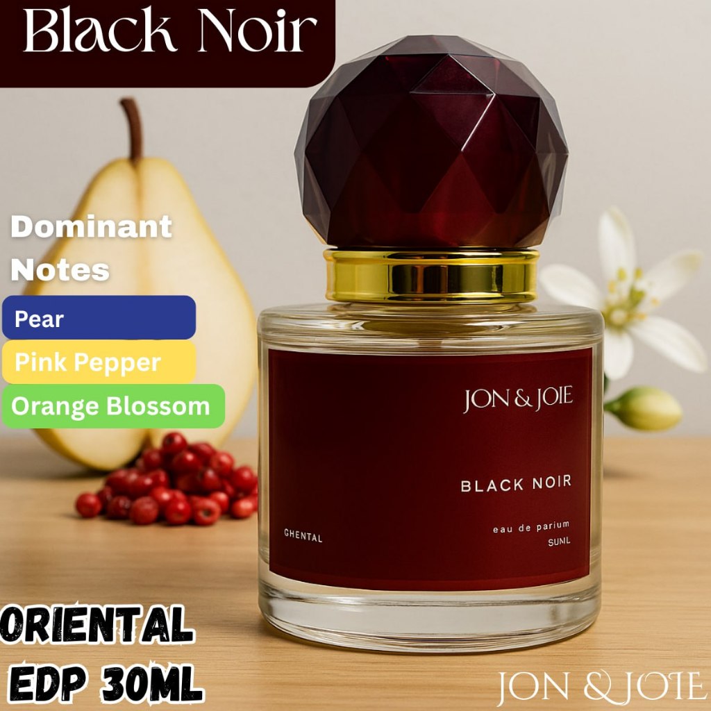 JON&JOIE BLACK NOIR PERFUME 30ML EDP Perfume wanita tahan lama, Perfume ...