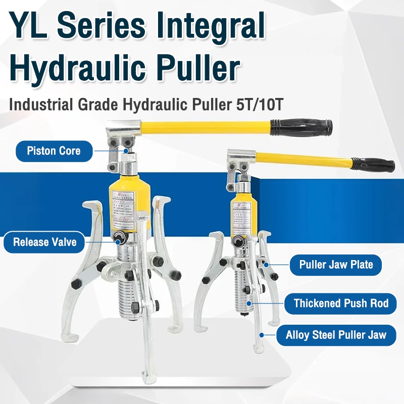 10 Ton Integral Type Extractor Jaw Wheel Pulling Machine 5 Ton ...