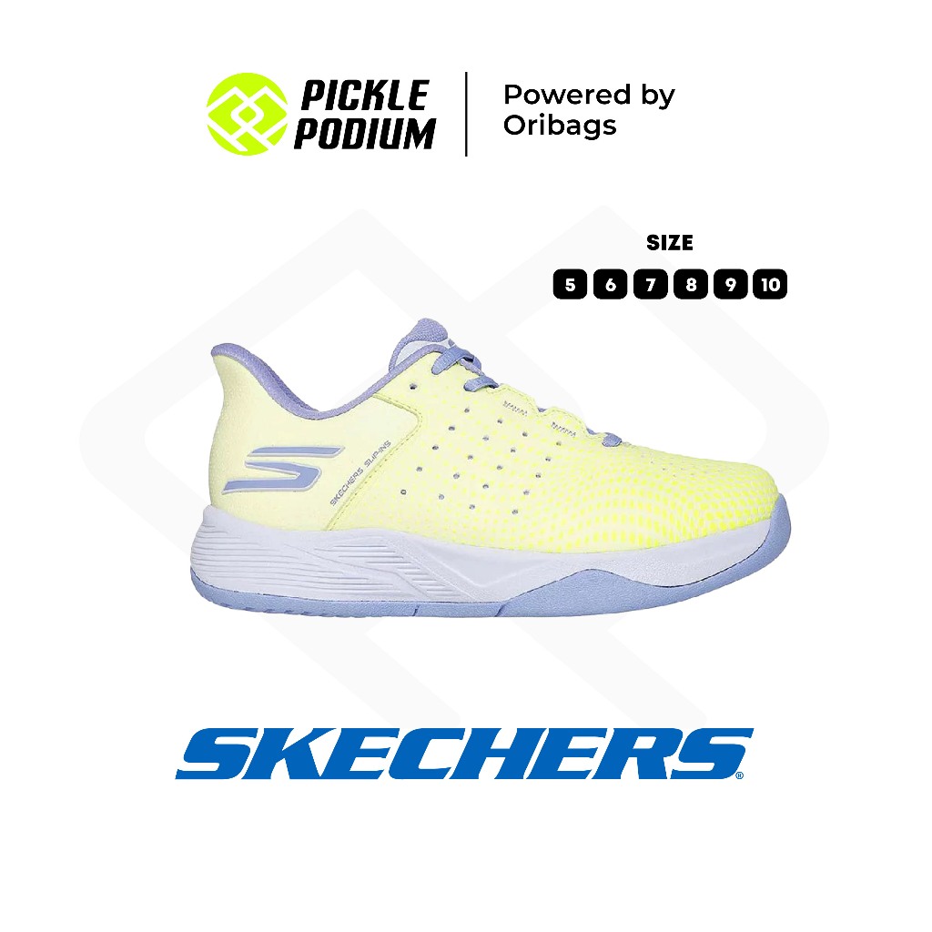 Skechers Slip-Ins GO Viper Court Reload Women Pickleball Shoes (Lime ...