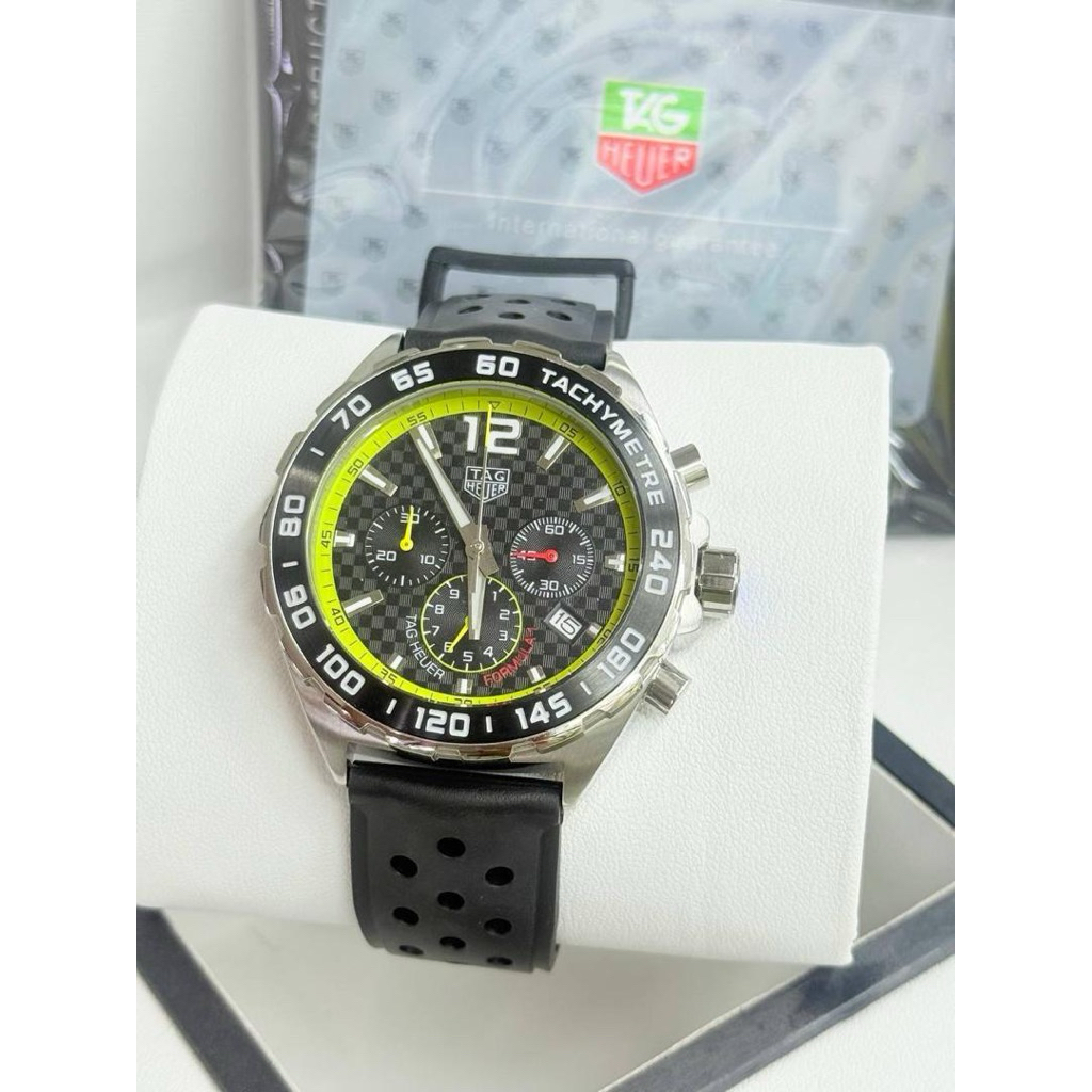 Tag heur chronograph Watch in Side all working for Men with box ...