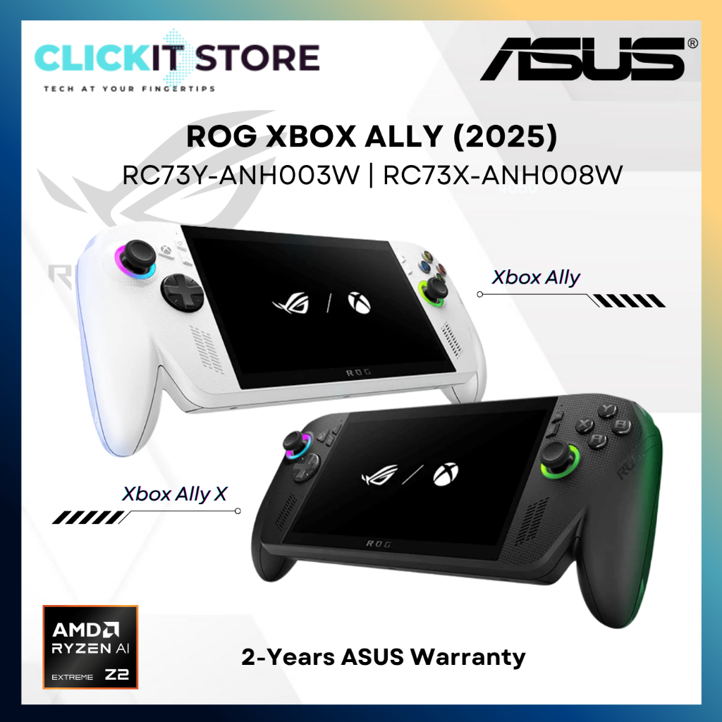 ASUS ROG XBOX ALLY 2025 Series - AMD Ryzen™ AI Z2 Extreme Processor ...