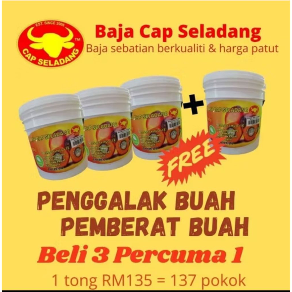 Baja BUAH cap seladang (cap Suria) | Shopee Malaysia
