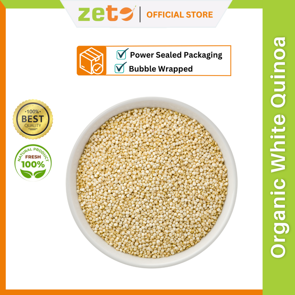 Healthy Organic White Quinoa / Quinoa Putih Organik Sihat | Makanan ...