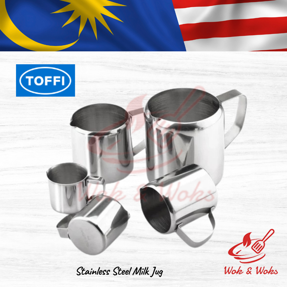 TOFFI Brand Stainless Steel Milk Jug / Jug Susu Keluli Jenama TOFFI ...