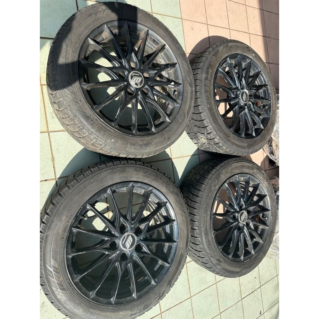 work wheel sport rim 17 inch pcd 120 5 hole bmw or mini cooper r60 ...