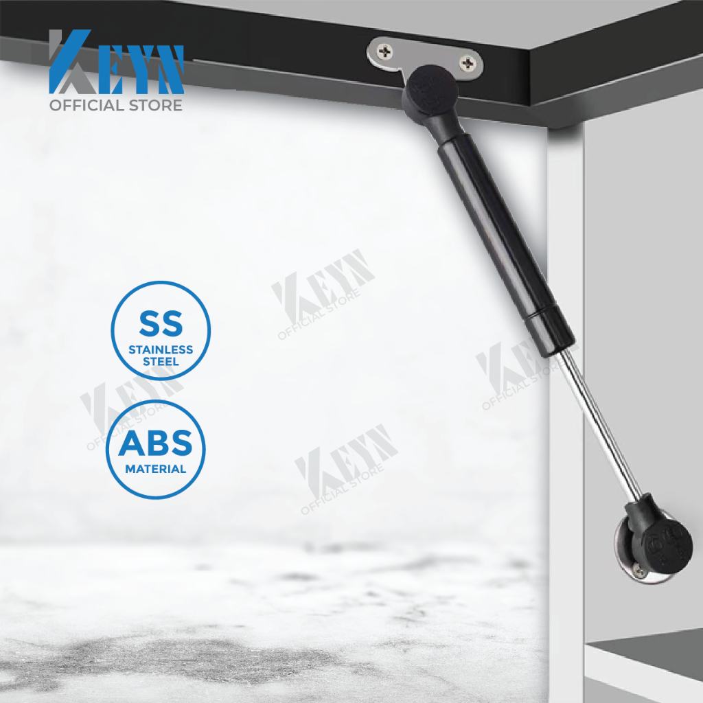 KEYN Stainless Steel and ABS 60N/100N Upward Gas Struts For Aluminum ...