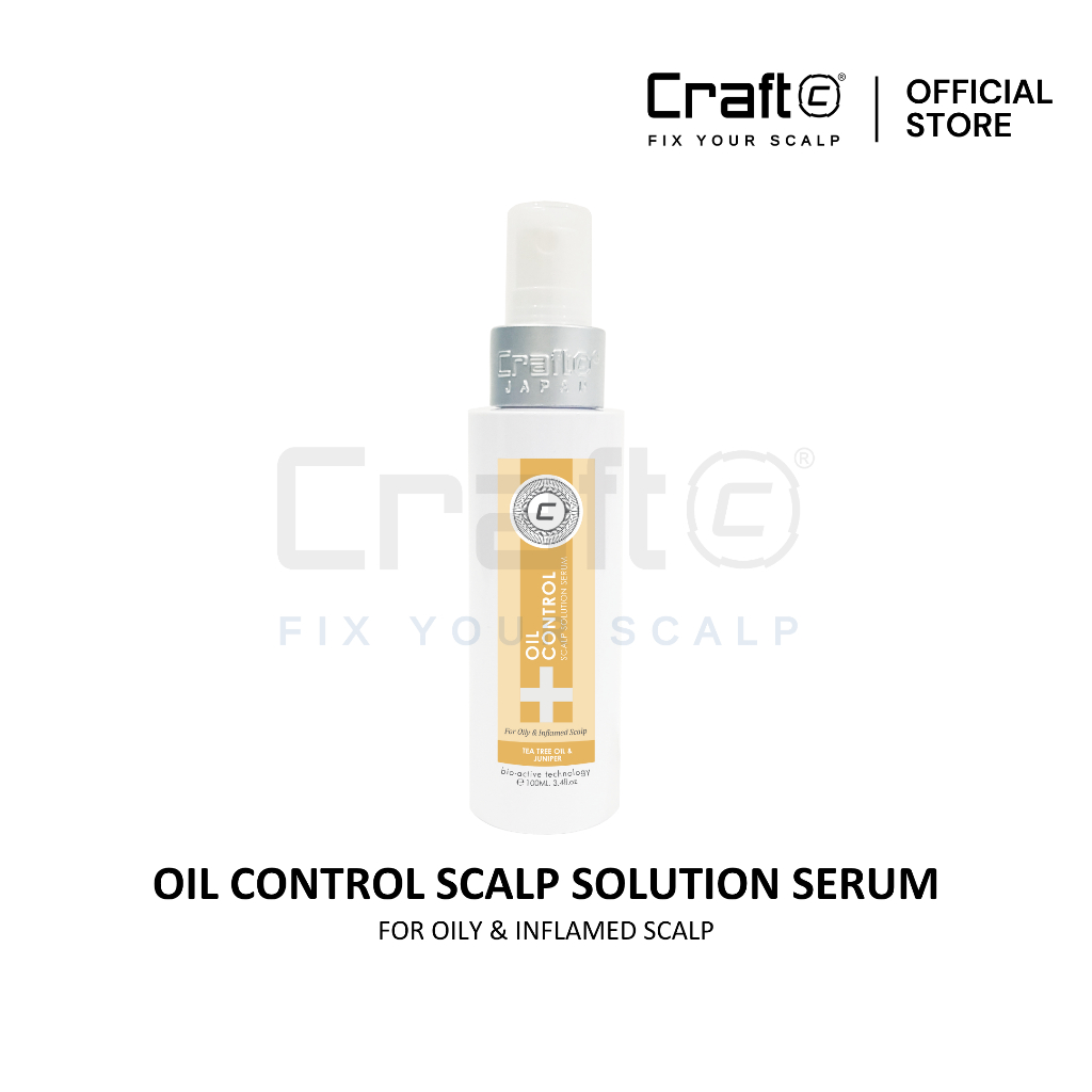 Craft Oil Control Scalp Solution Serum (100ml) | Shopee Malaysia
