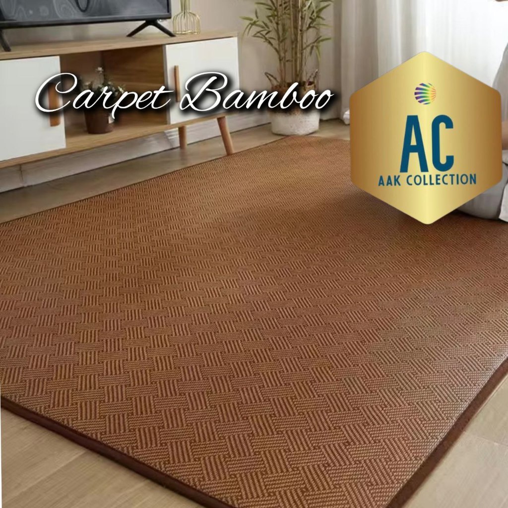 Bamboo carpet | Summer sleeping mat | Tikar buluh | Bamboo mat ...