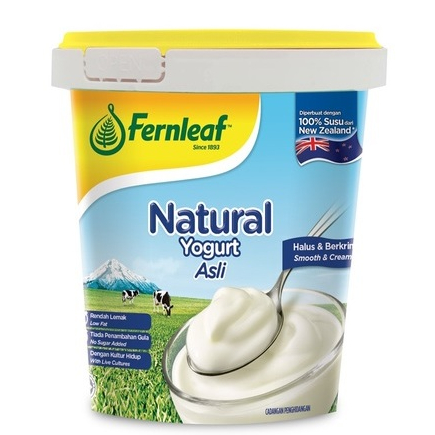 Fernleaf Natural Fresh Yogurt Asli 450g | Shopee Malaysia