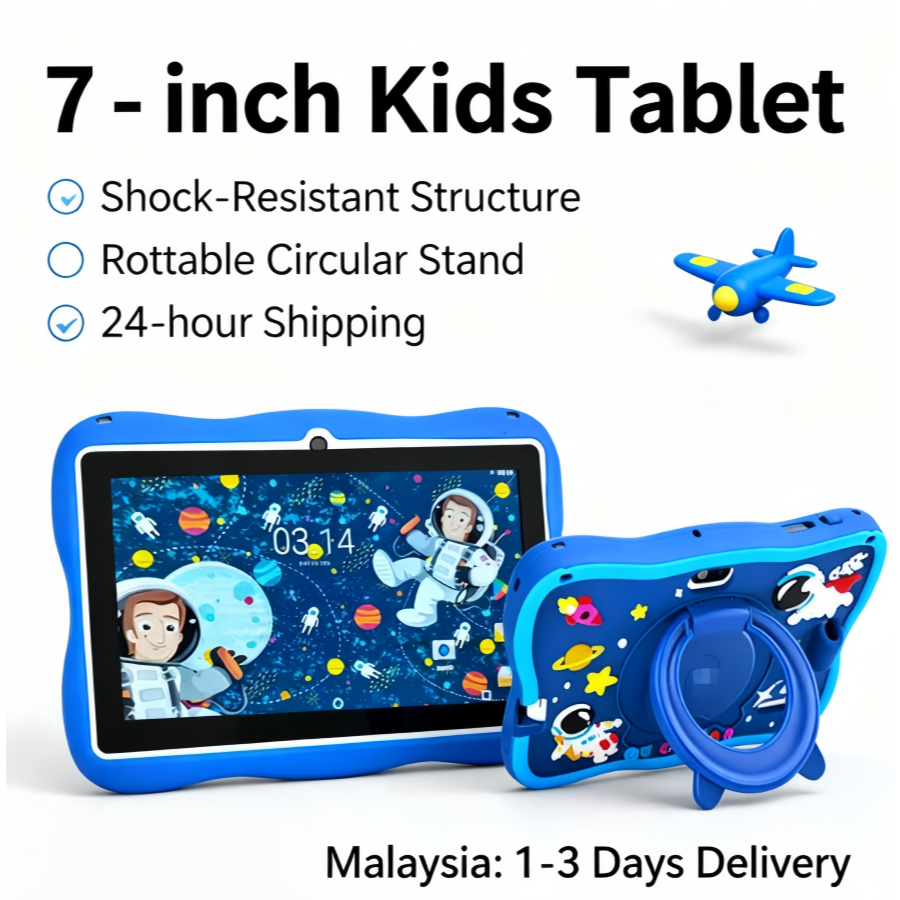 7 inches WIFI Kids Tablet Tablet Budak Android Educational Toys for ...