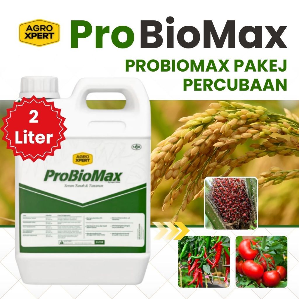 ORIGINAL HQ Baja Probiomax B1 2L Baja Organik Probiotik Hidup Serum ...