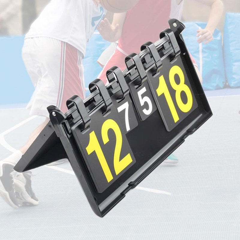 Flip Score Board 4 Digit Portable Multi Sports Scoreboard Premium Sport ...