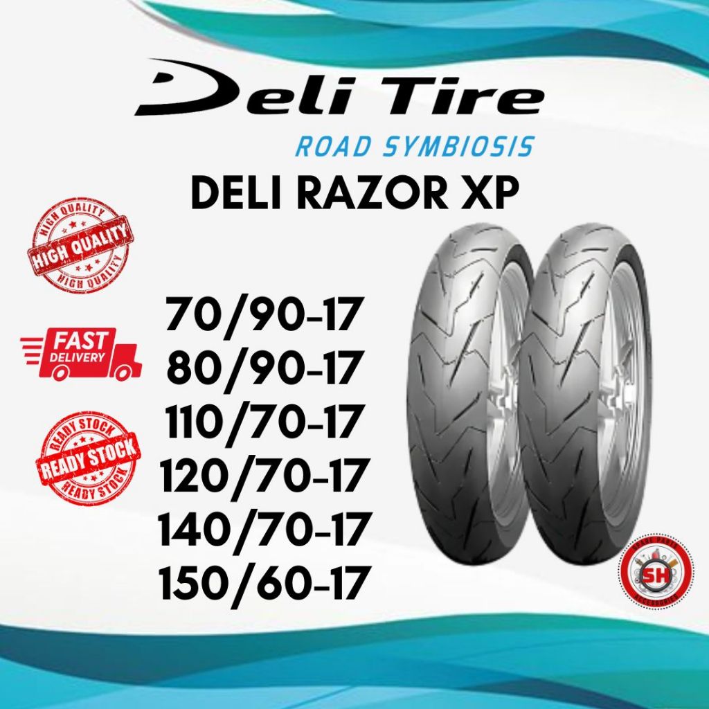 [READY STOCK] TYRE DELI RAZOR XP TAYAR (TAHUN 2024-2025) | Shopee Malaysia
