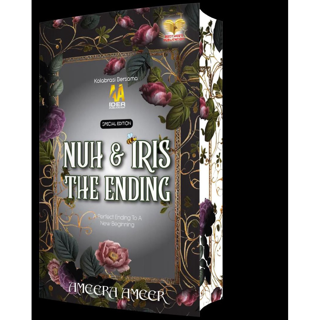NUH & IRIS THE ENDING ( SPRAYED EDGE SOFT COVER ) - AMEERA AMEER / NOVEL MELAYU / NOVEL BAHARU ...