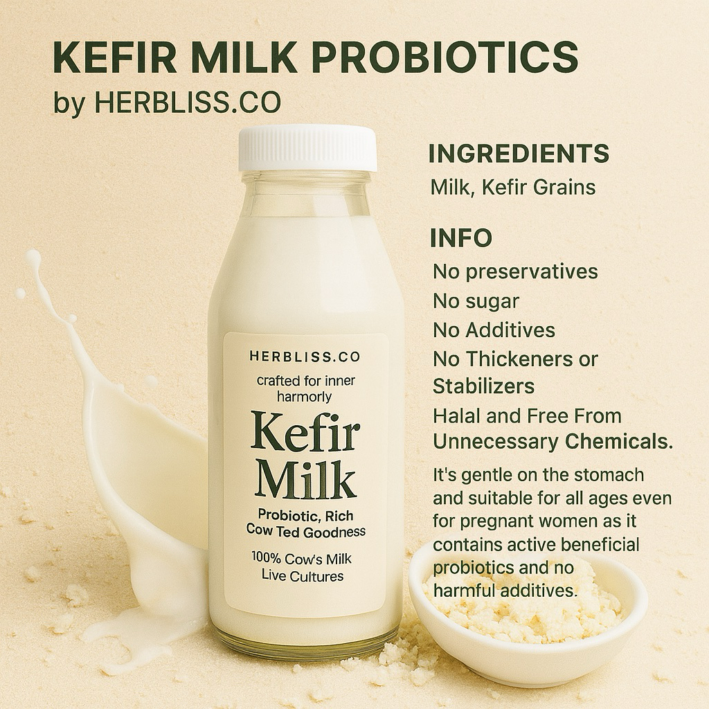 Original Kefir Milk 250ml – Authentic Fermented, Naturally Sour & Tangy ...