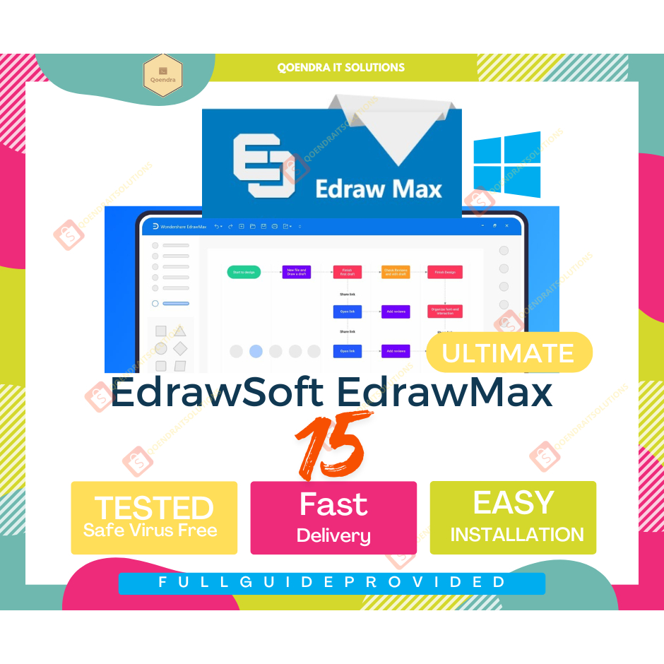 EdrawSoft Edraw Max 𝗨𝗟𝗧𝗜𝗠𝗔𝗧𝗘 𝟏𝟓 v15.1.4 LATEST 🔥 Lifetime | Easy ...