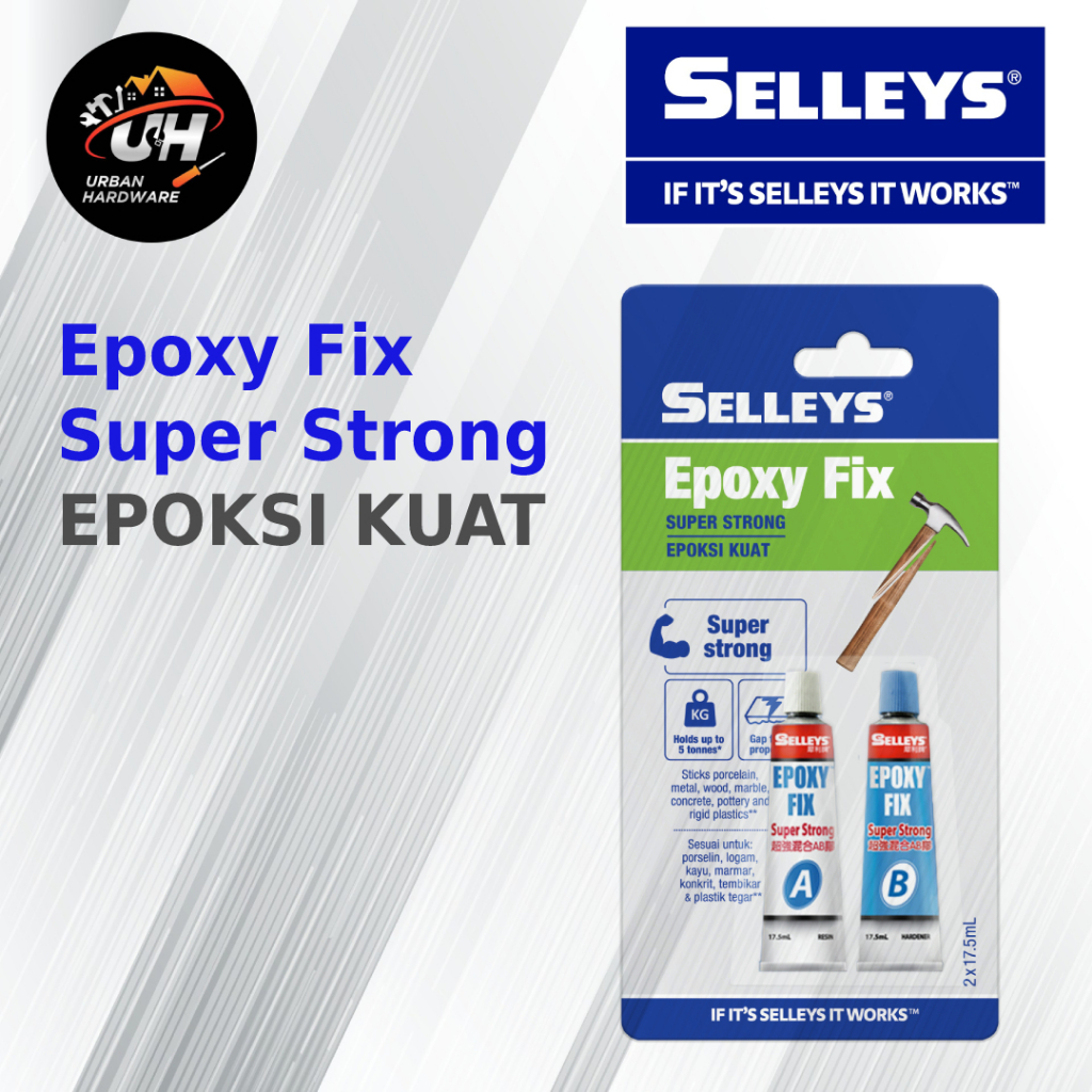Selleys Epoxy Fix Super Strong 35 ML (101965) | Shopee Malaysia