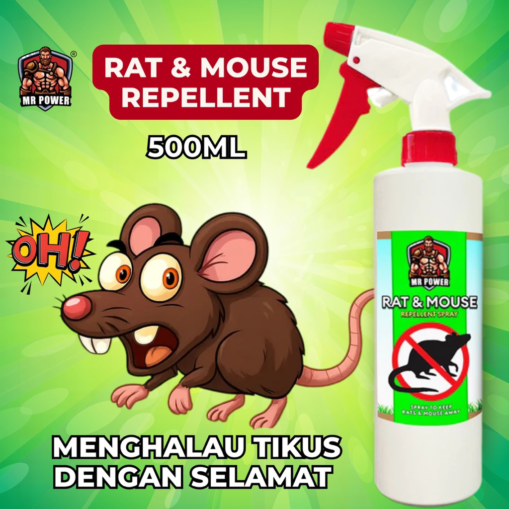 Mr Power Rat Repellent Penghalau Tikus Anti Tikus 30days effectiveness ...