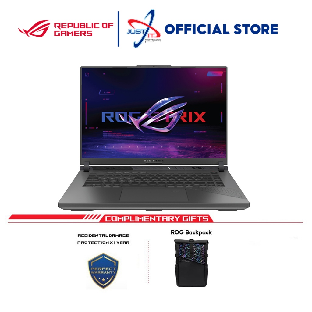 ASUS ROG STRIX G16 G614F-MRV057W 16" GAMING LAPTOP ( R9-9955HX 32GD5 ...