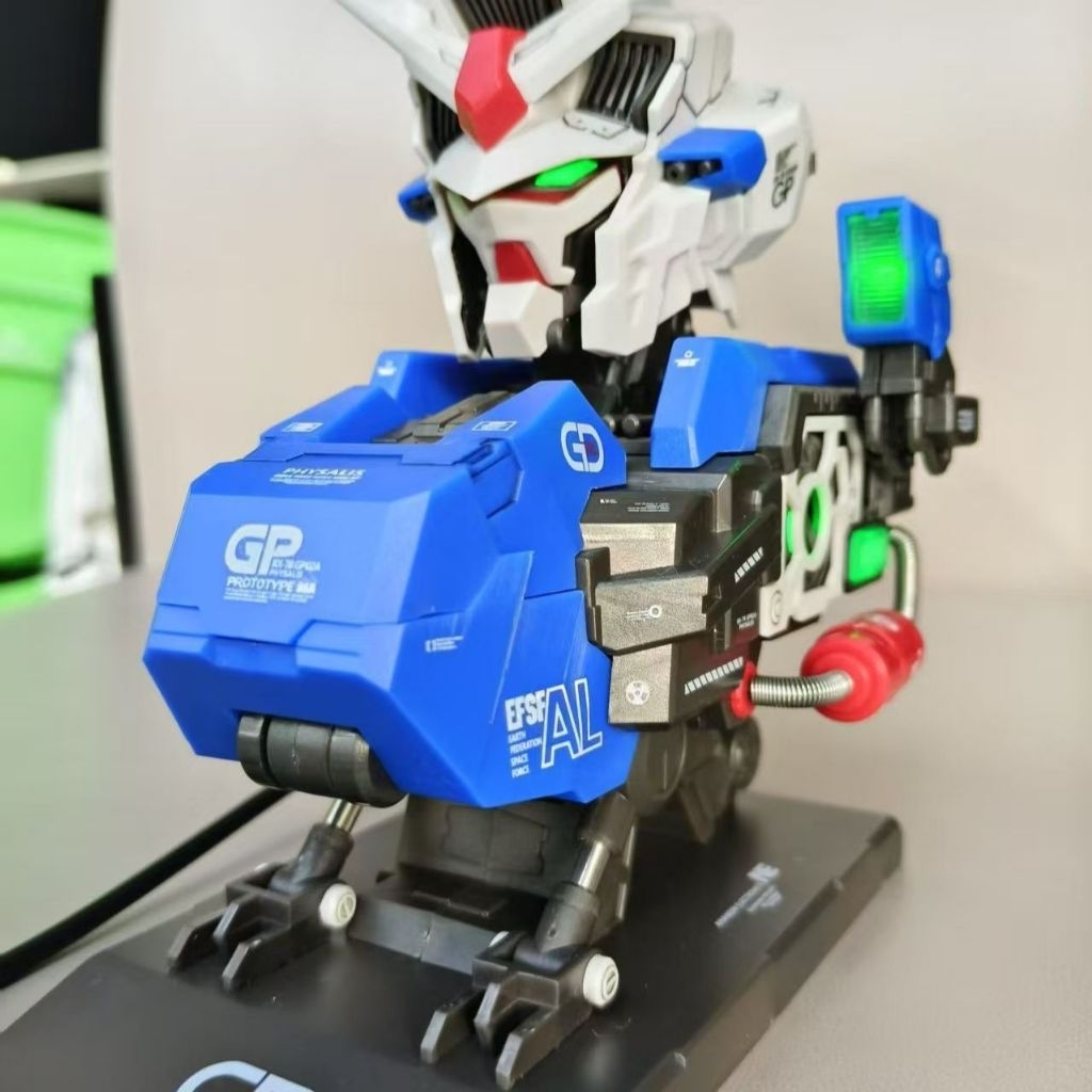 YG 1/48 GP02A Gundam Physalis Head Bust Model / 愚公模型 胸像 拼装模型 | Shopee ...