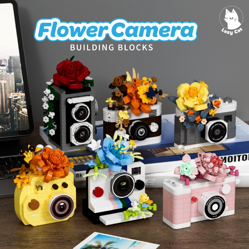 Mini Camera Building Block Bricks Camera Building Block Birthday Gift ...