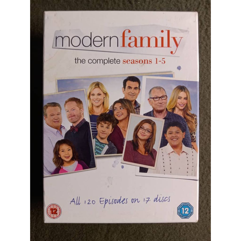 MODERN FAMILY THE COMPLETE SEASON 1-5 DVD (17 DISC) | Shopee Malaysia