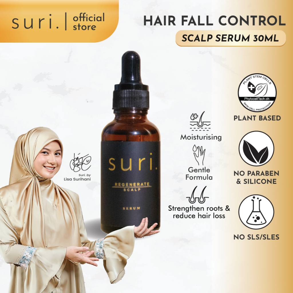 Travel Suri Regenerate Scalp Serum By Lisa Surihani (30ml) | Shopee ...