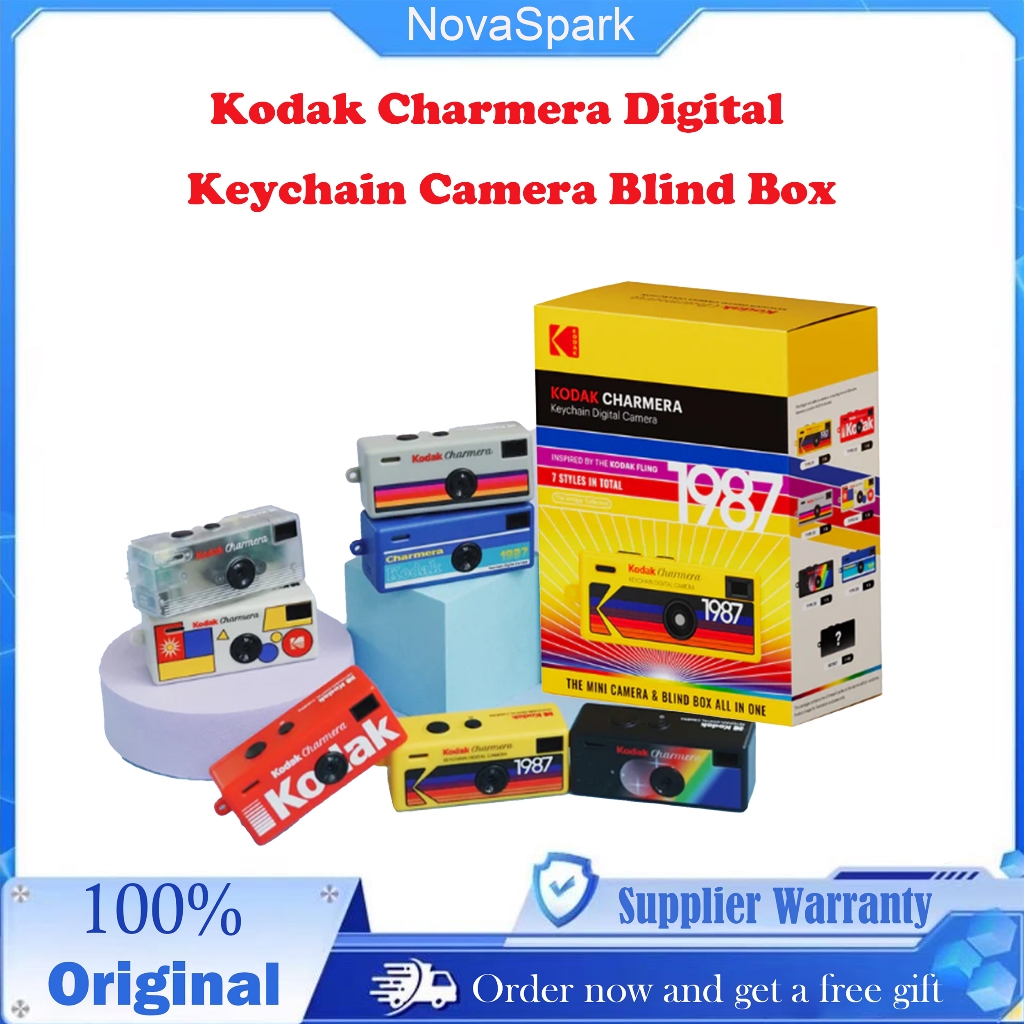 【Per- Order】Kodak Charmera Digital Keychain Camera Blind Box- Charmera ...