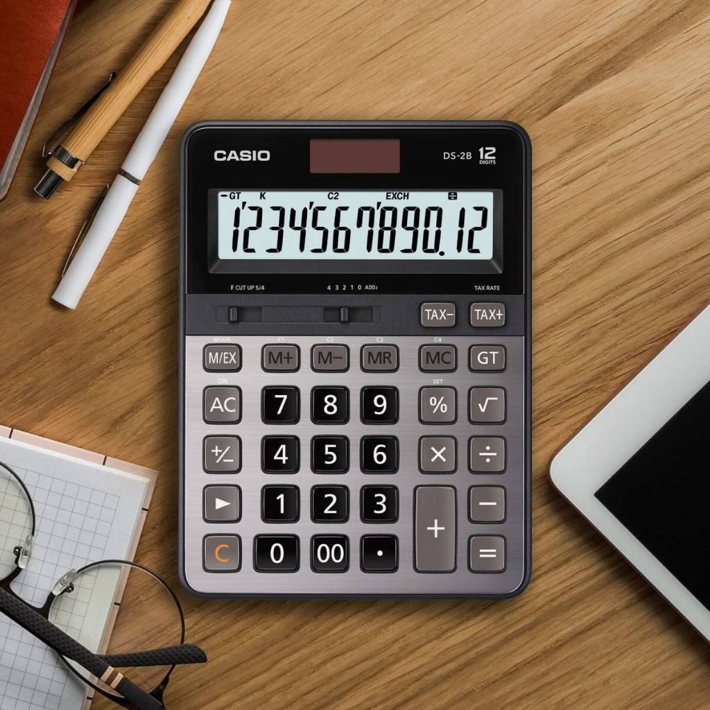 Casio DS-2B desktop calculator 12 digit heavy duty type | Shopee Malaysia