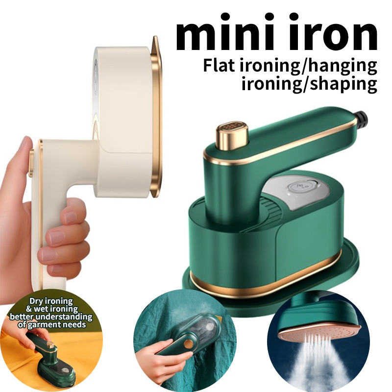 2 In 1Portable Handheld Rotary Steam Iron, Dry/Wet Ironing Machine ...