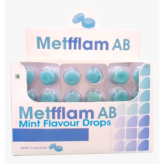 Metfflam AB Mint Flavour Drops BOX(30 STRIPS) | Shopee Malaysia