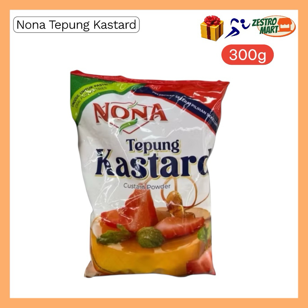 NONA Tepung Kastard (Custard Powder) 300Gram | Shopee Malaysia