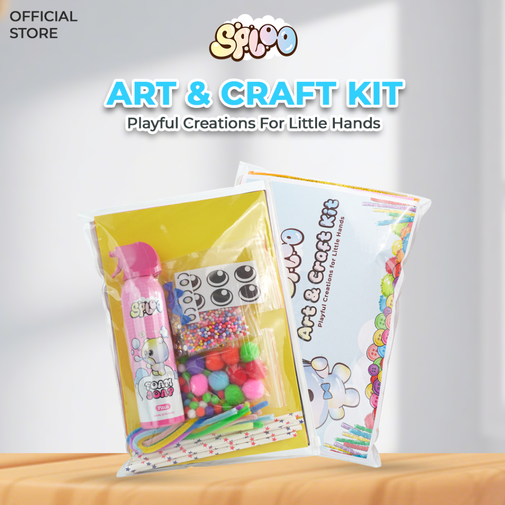 SPLOO DIY Art & Craft Kit (Foam Soap+ Craft Materials) | Shopee Malaysia