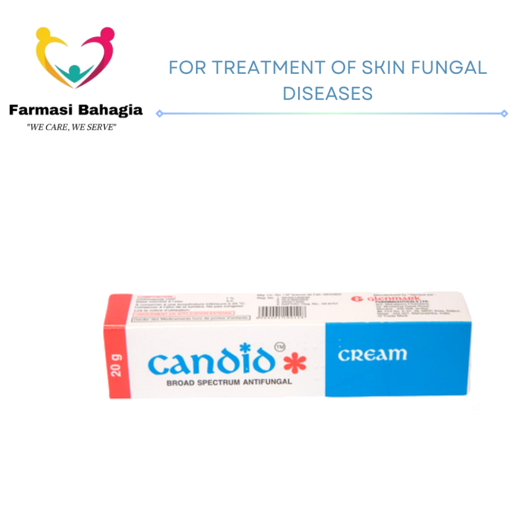 [ Exp 7/2029 ] Candid Cream 20g - For Treatment of Skin Fungal Diseases ...