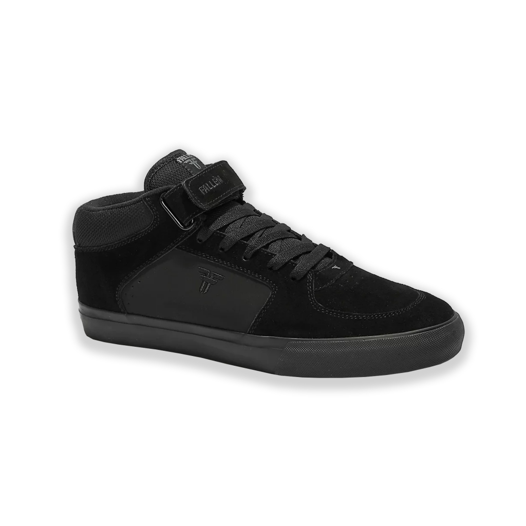 Fallen Tremont Mid Shoes ( Black / Black ) | Shopee Malaysia