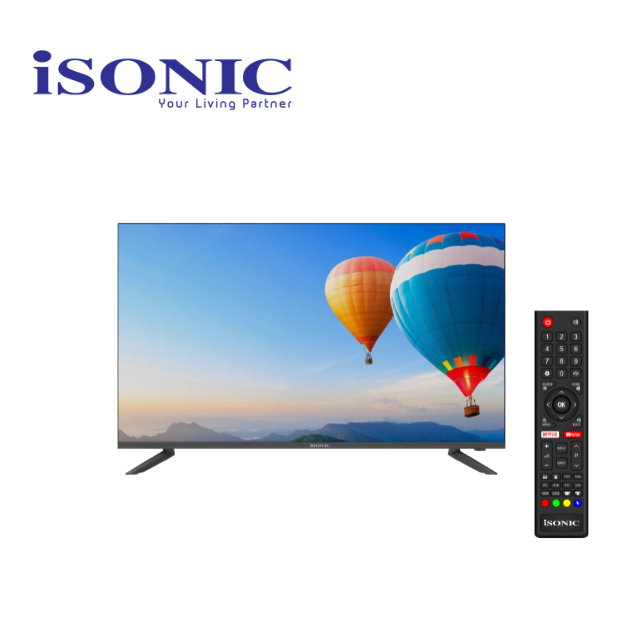 Isonic 32“/40“ Frameless Android Smart LED TV ICT-S3228F/ICT-S4028F ...