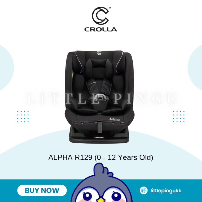 CROLLA ALPHA R129 New Born to 12 Years Old Car Seat | Shopee Malaysia