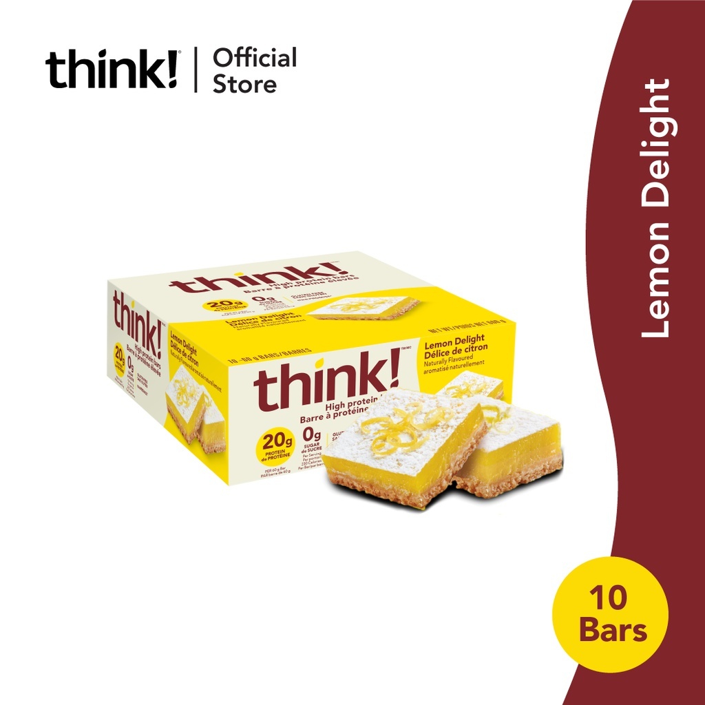 [Buy 1 Free 1] Think! High Protein Bar (10 Bars) | Shopee Malaysia