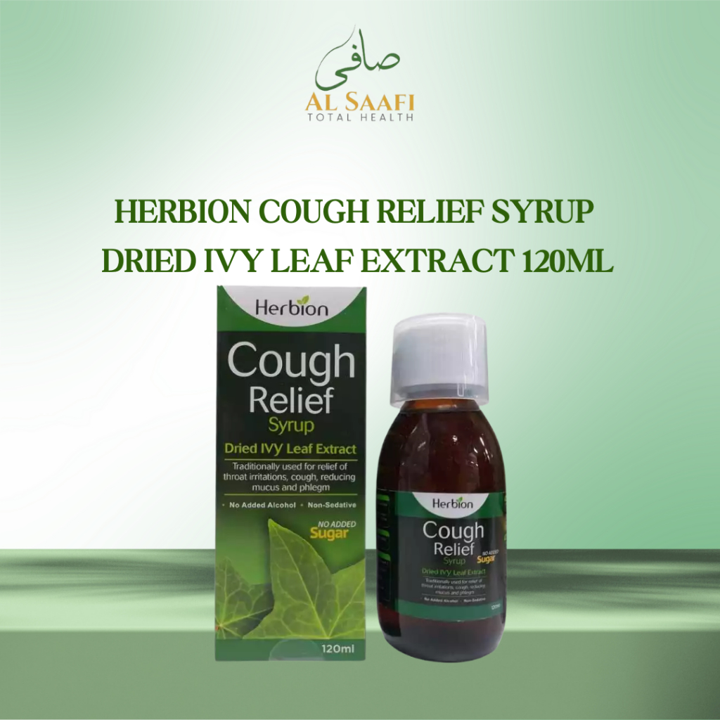 HERBION Cough Relief Syrup wih Dried Ivy Leaf Extract 120ml | Shopee ...