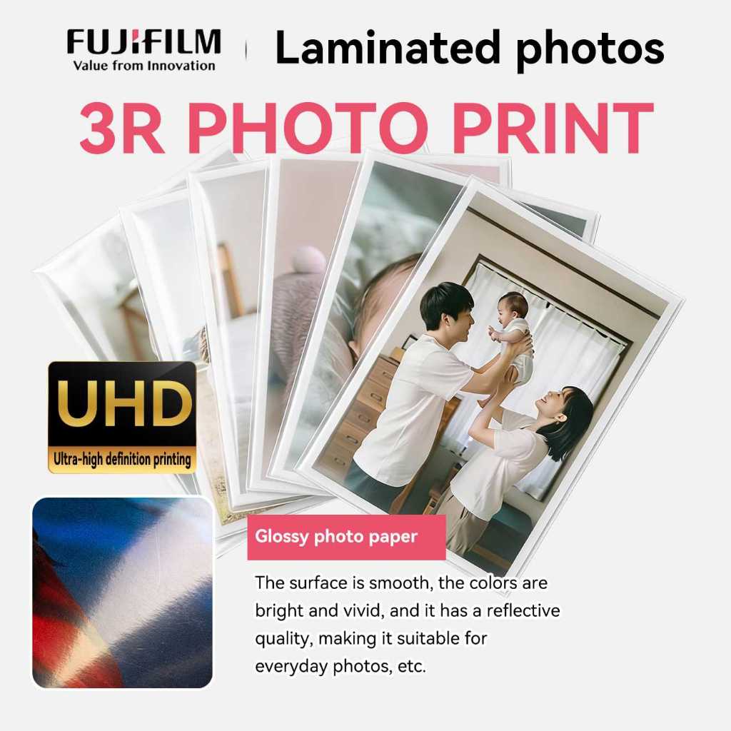 FUJIFILM Photo｜3R &4R Glossy Photo Print Waterproof｜Cuci Gambar ♥ ...