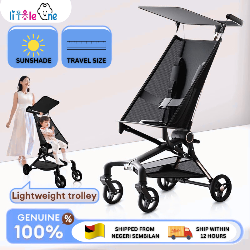POCKET STROLLER Baby 2.9kg Max 60kg Foldable Travel Stroller Adjustable ...